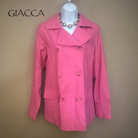 giacca | Jackets & Coats | Giacca Mod Vinyl Peacoat Medium Gently Worn ...